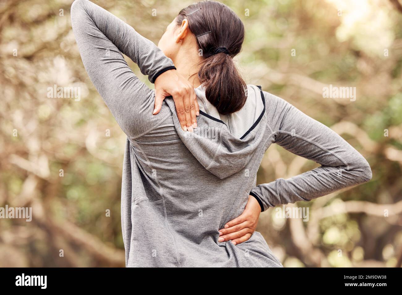Make your comeback stronger than your setback. Rearview shot of a woman ...