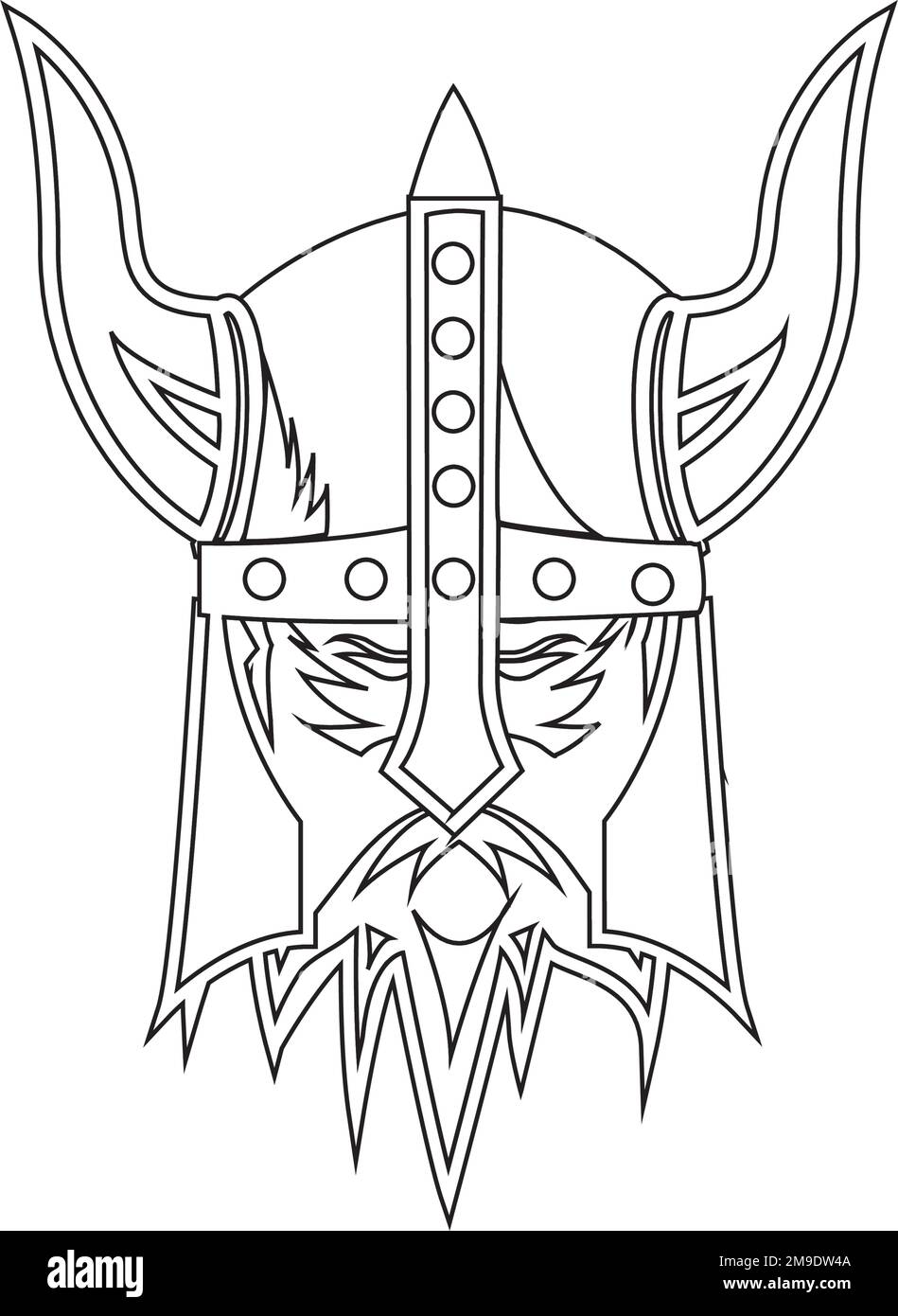vikings logo vector design template Stock Vector Image & Art - Alamy
