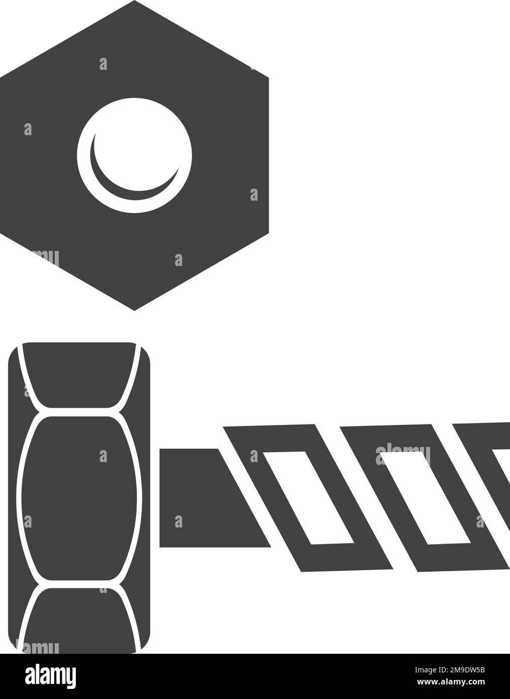 Structural bolt Stock Vector Images - Alamy