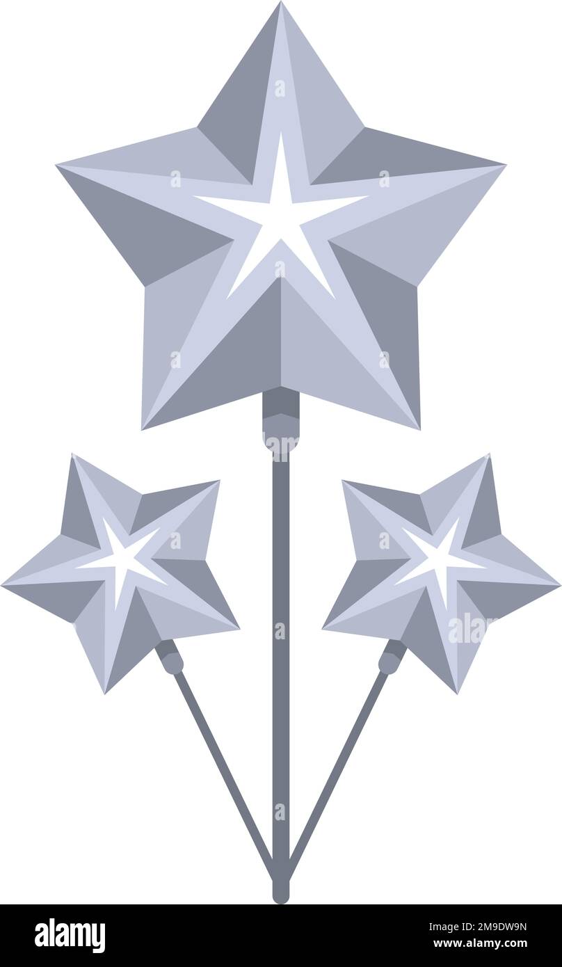 silver stars balloons helium Stock Vector Image & Art - Alamy