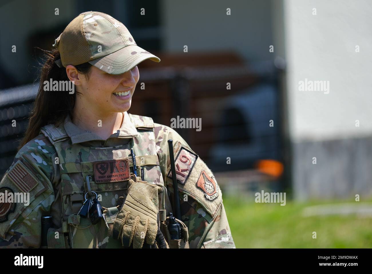 SSgt Amelia Ruiz, 35th Security Forces Military Working Dog Handler ...