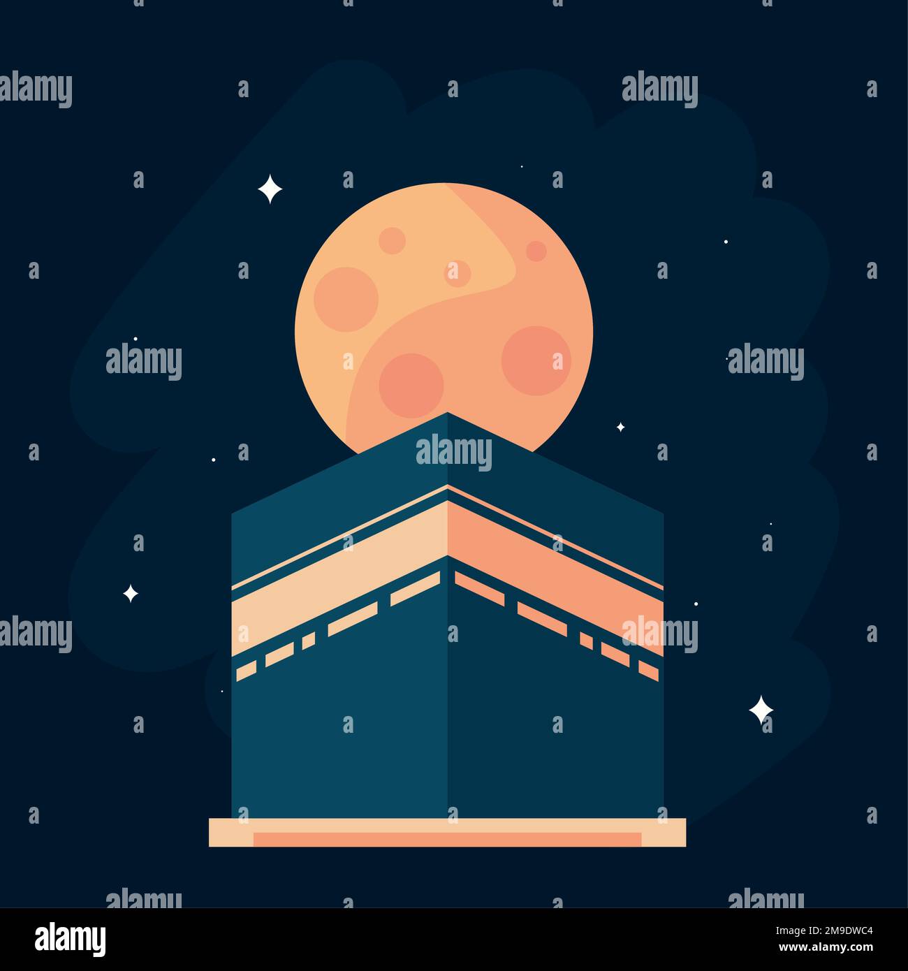 mecca muslim culture Stock Vector Image & Art - Alamy