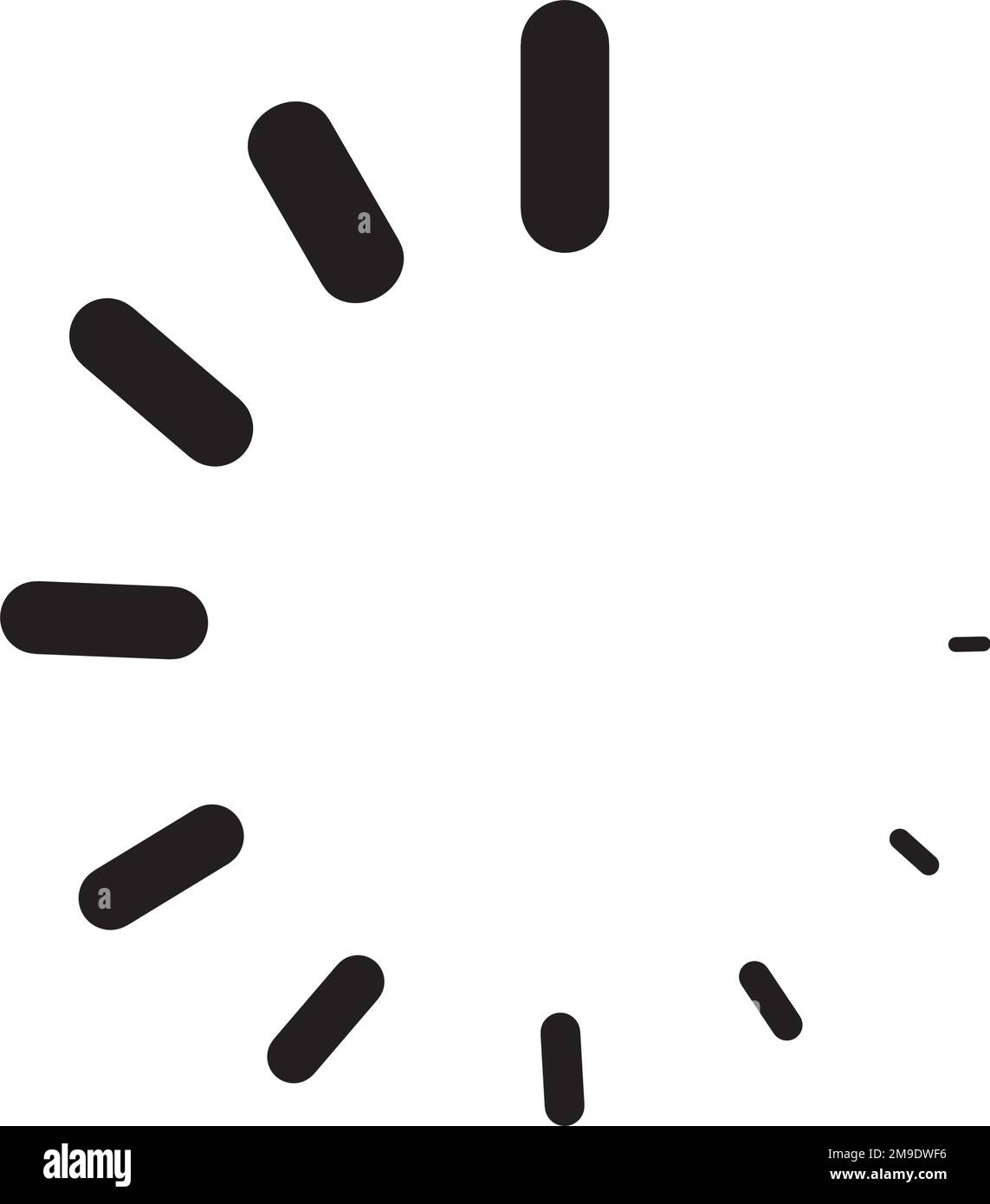 loading logo vector illustration design Stock Vector Image & Art - Alamy