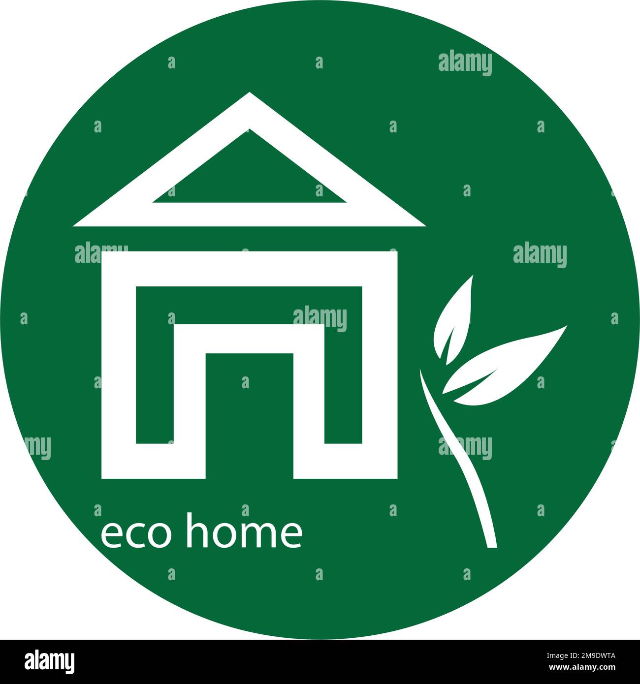 green house logo vector illustration design Stock Vector Image & Art ...