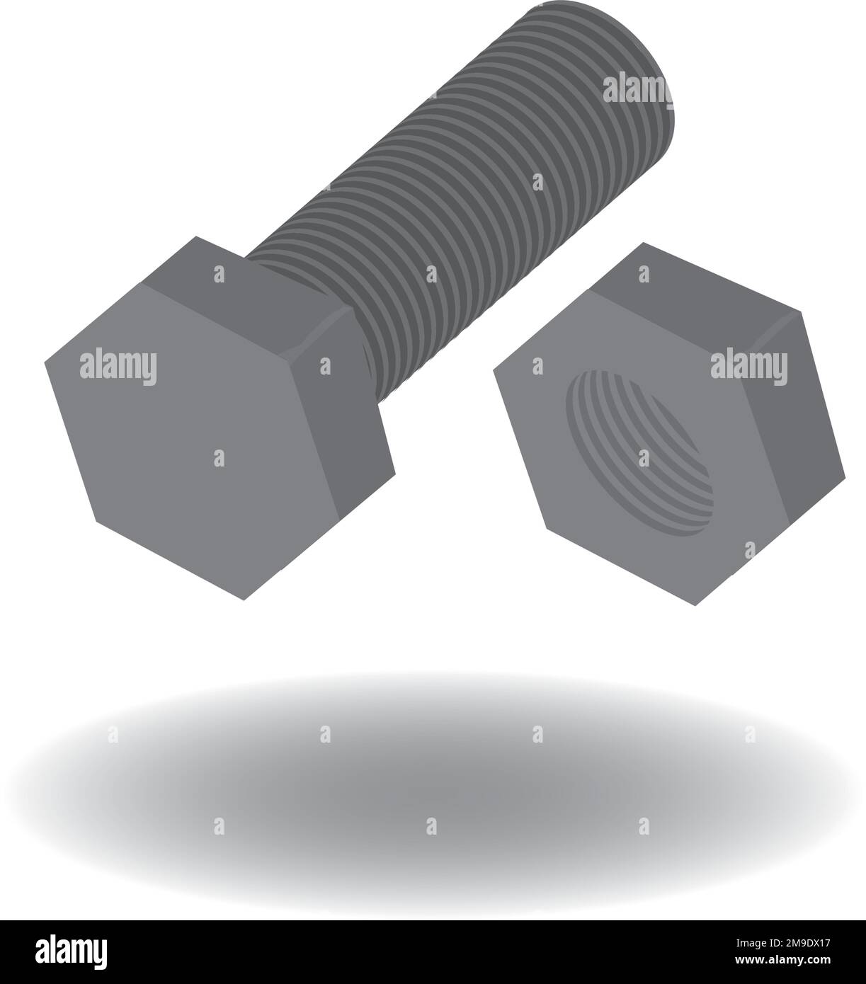 nut and bolt logo vector template Stock Vector Image & Art - Alamy