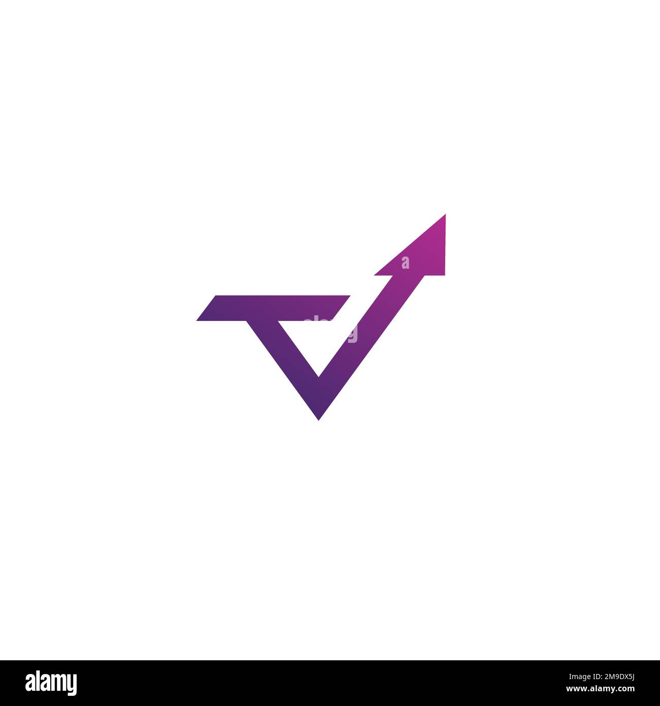 Arrow blue finance logo Stock Vector Images - Alamy