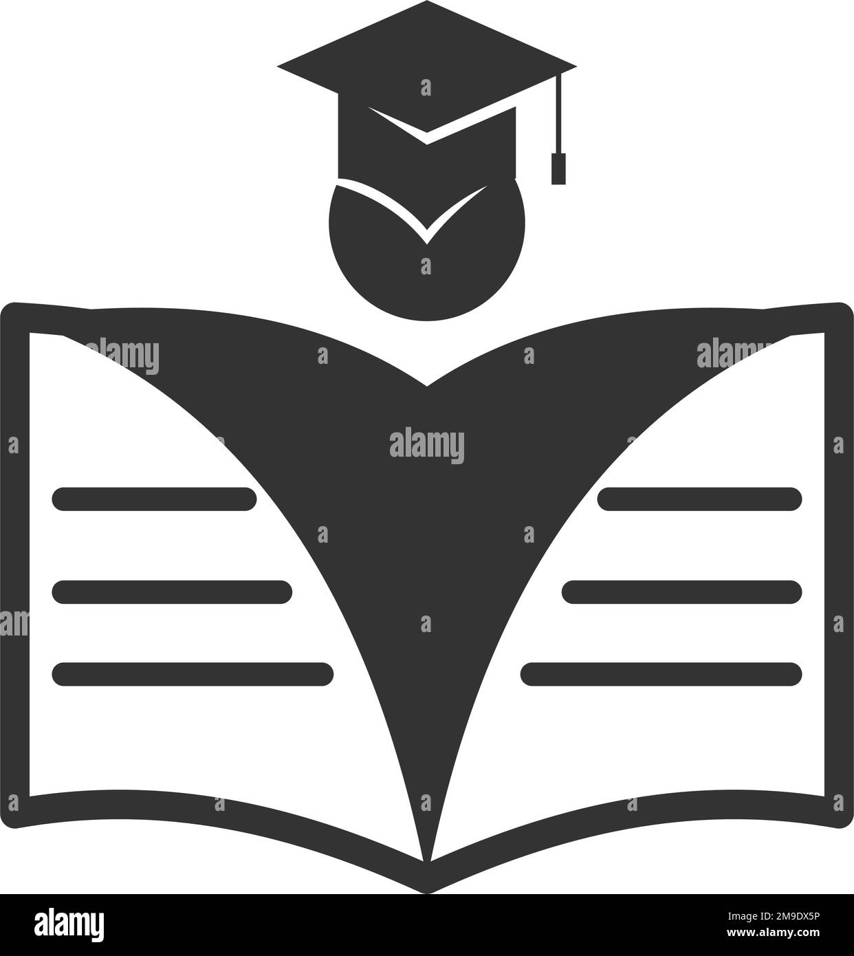 Online education logo Stock Vector Images - Alamy