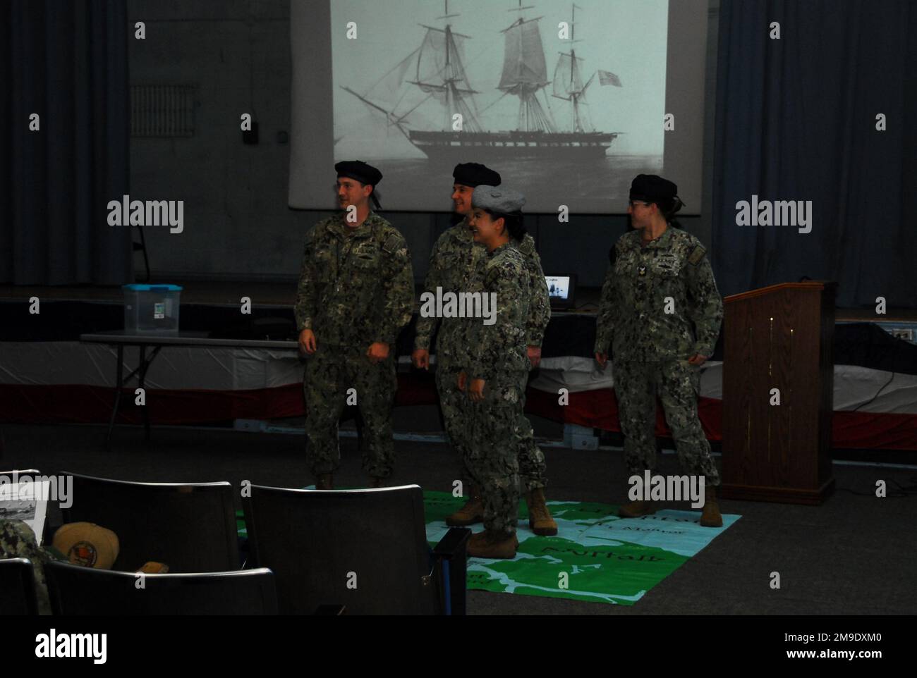 Sailors assigned to Fleet Weather Center Norfolk re-enact Battle of ...