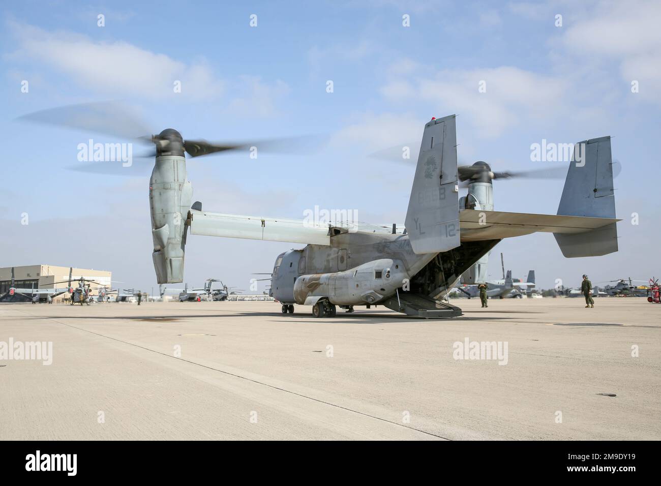 U.S. Marines with Marine Medium Tiltrotor Squadron 362 Reinforced, 13th Marine Expeditionary ...