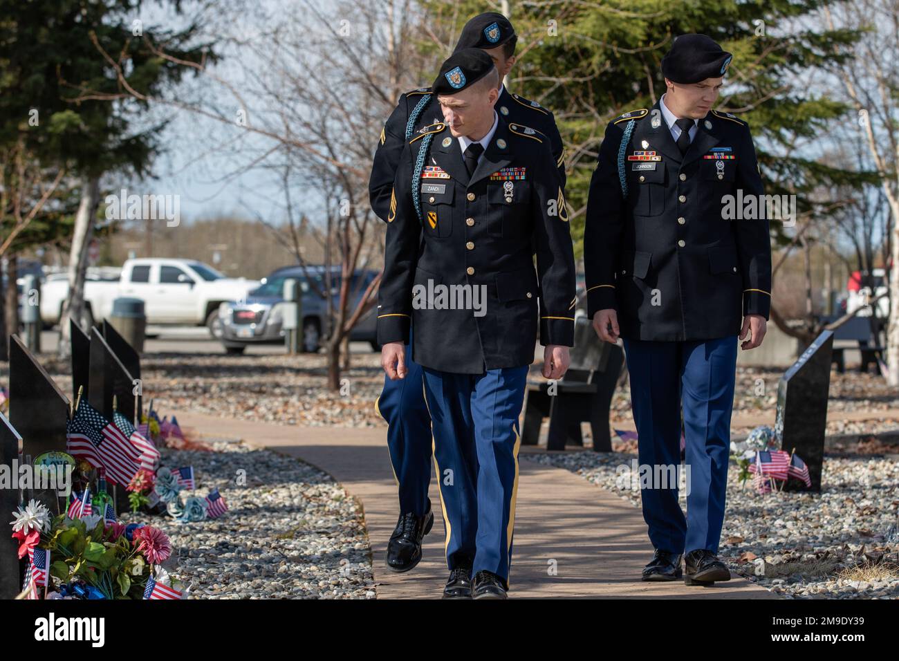 Staff Sgt. Joseph Zandi, Cpl. Luke Chavis, and Spc. Elijah Johnson ...