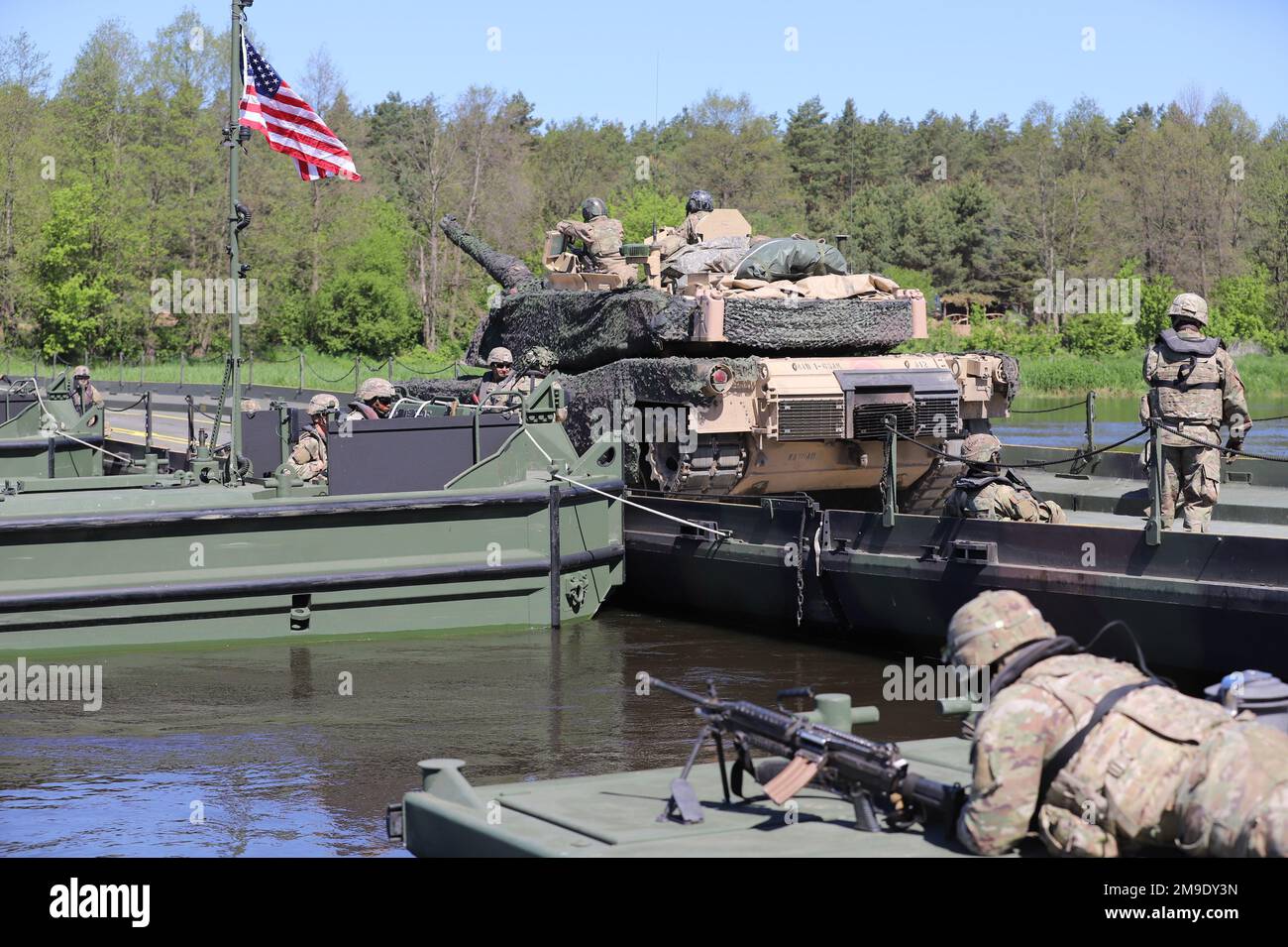 U.S. Army Soldiers assigned to the 1st Battalion, 66th Armored Regiment ...