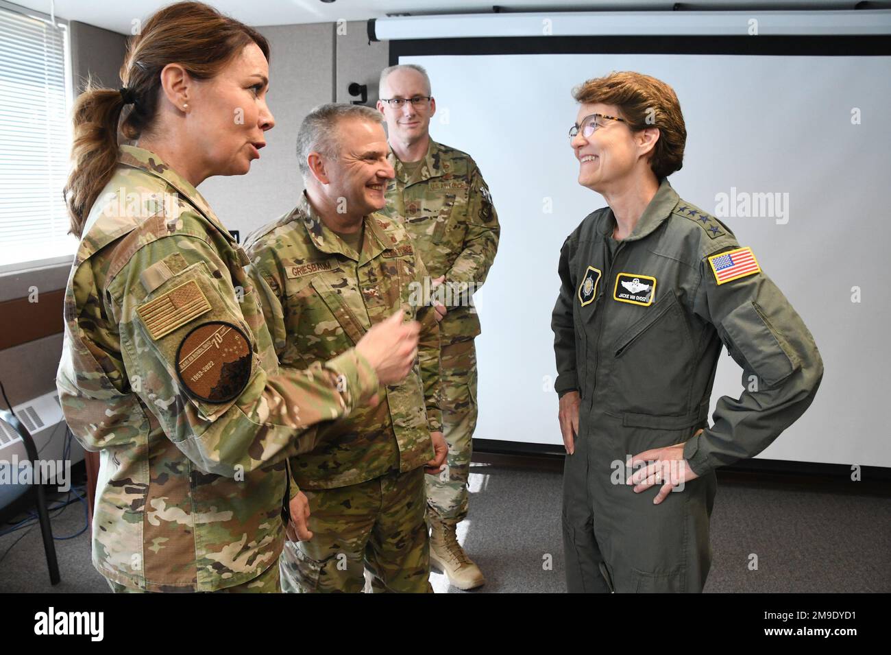 U.S. Air Force Gen. Jacqueline D. Van Ovost, commander, U.S ...
