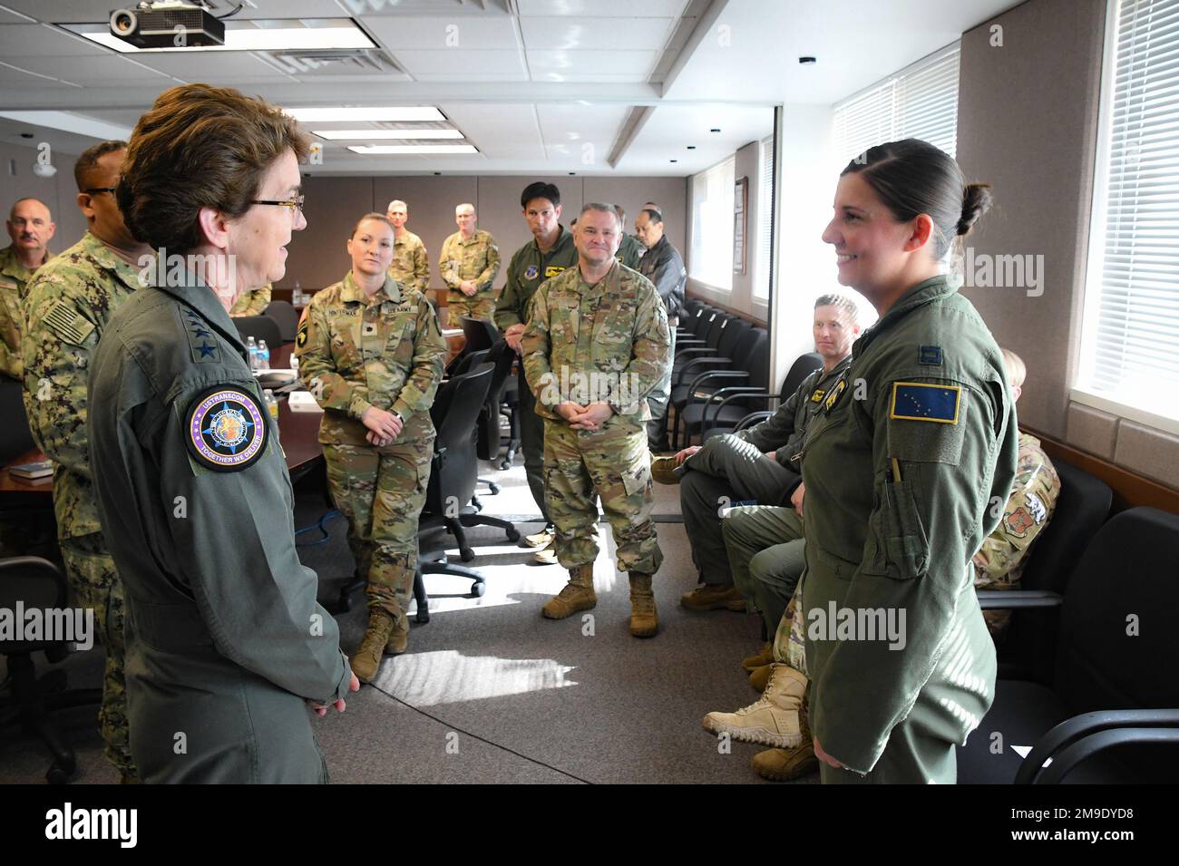 Alaska Air National Guard Maj. Tracy Pumford, 168th Wing KC-135 pilot ...