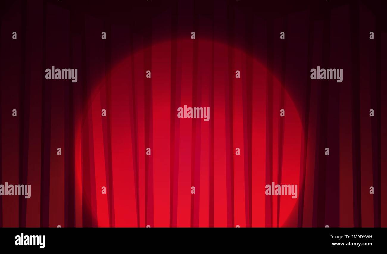 Show or festival announcement banner template. Vector cartoon ...