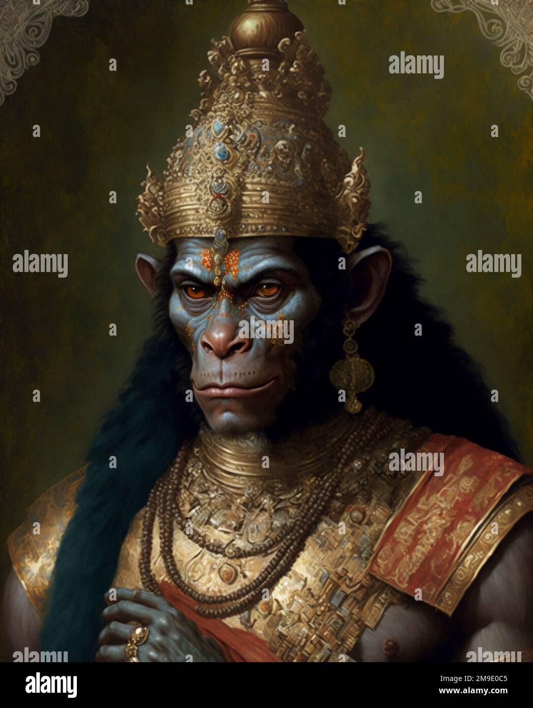 Hanuman son of hi-res stock photography and images - Alamy