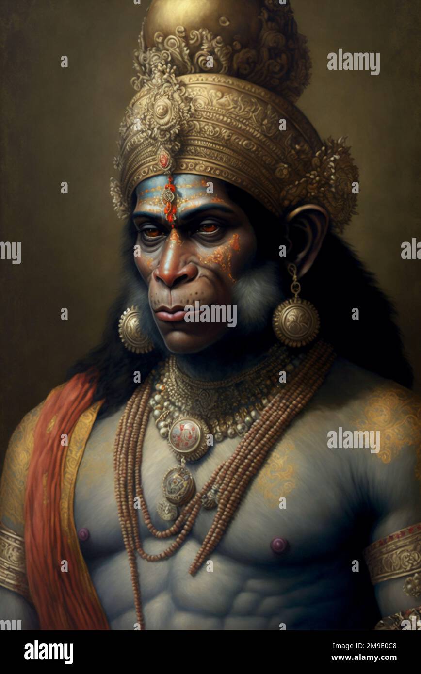 Monkey god hi-res stock photography and images - Alamy