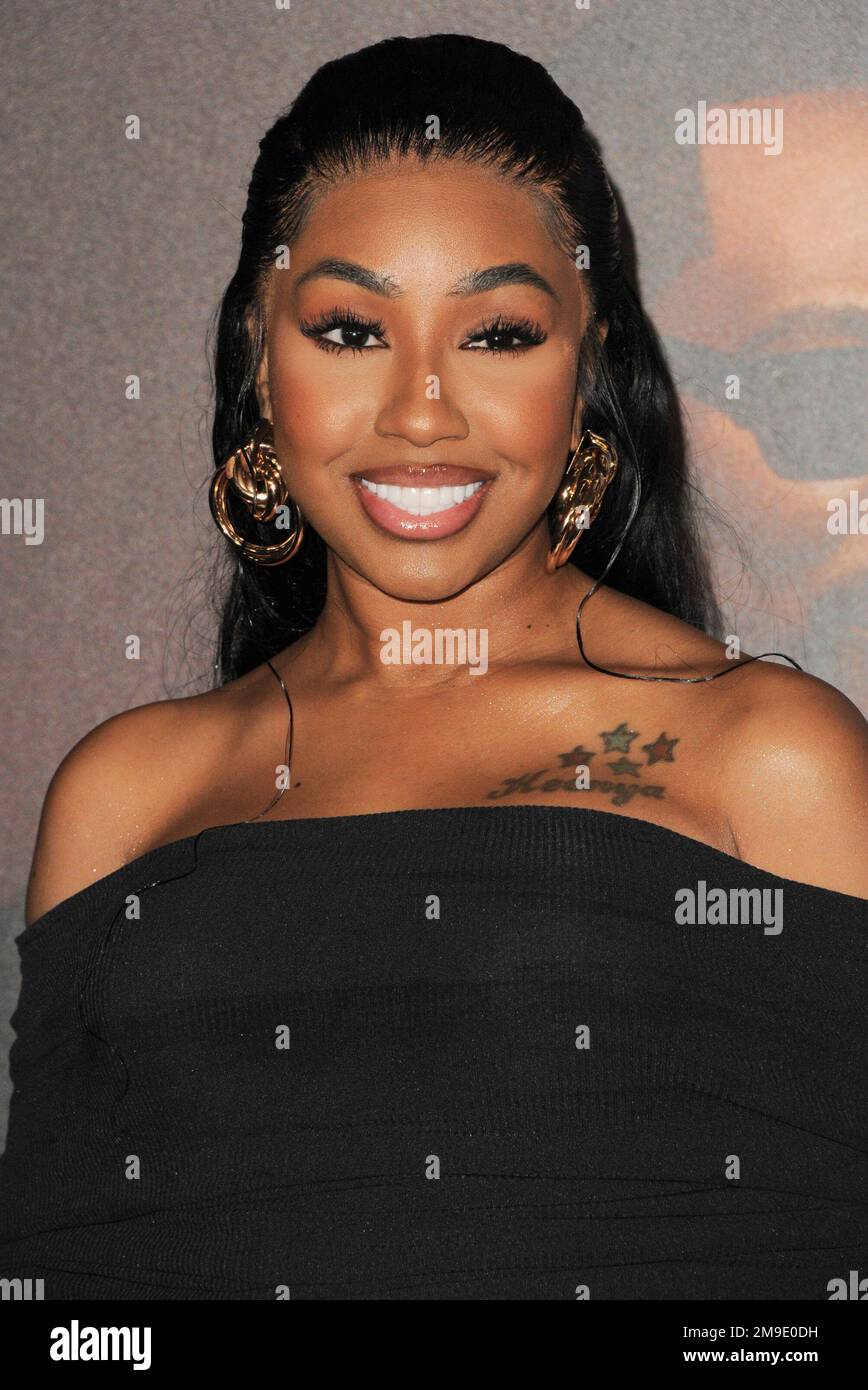 Los Angeles, CA. 17th Jan, 2023. Yung Miami at arrivals for YOU PEOPLE ...