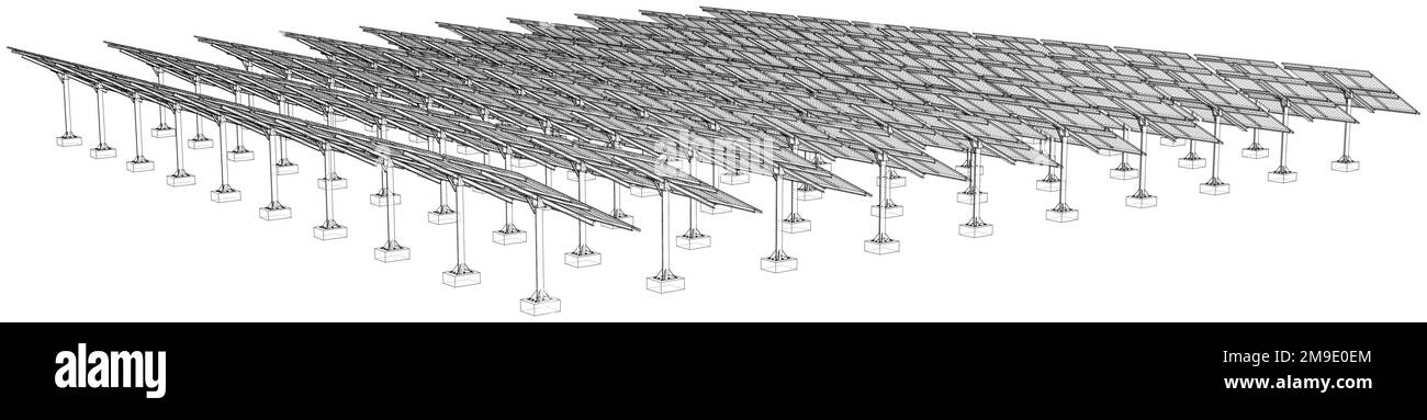 Solar Panel Concept. Vector Stock Vector Image & Art - Alamy