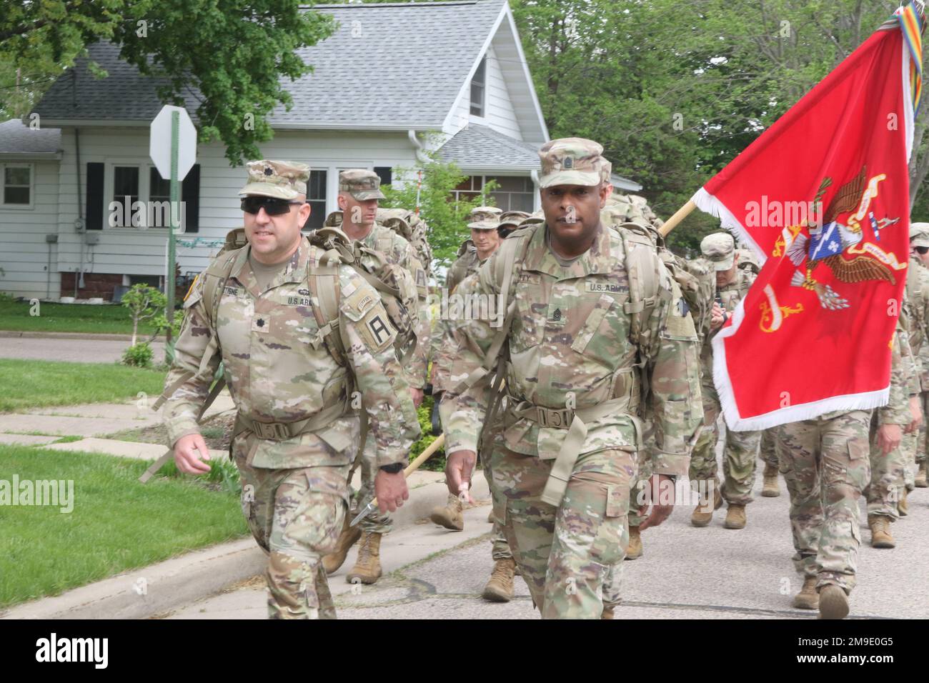 U.S. Army Lt. Col. Robert McTighe, commander, 1st Brigade Engineer ...