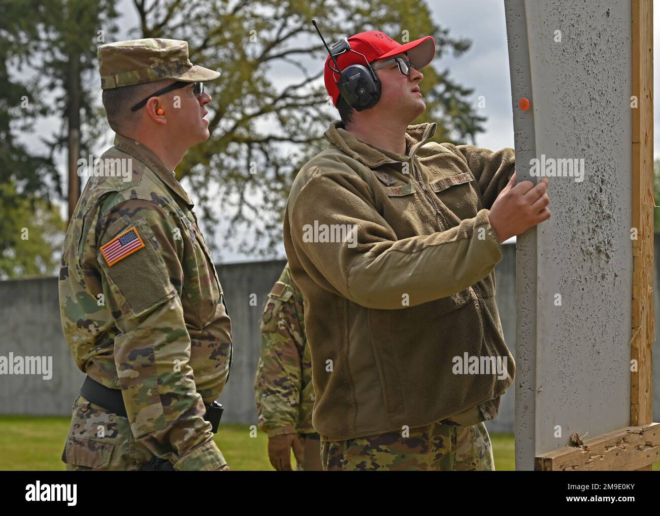 U.S. Air Force Senior Airman Steven Cope, combat arms instructor with ...