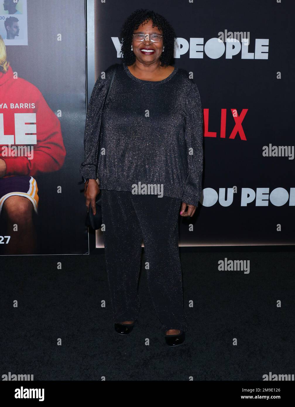 Doris Hancox arrives at YOU PEOPLE Los Angeles Premiere held at The ...