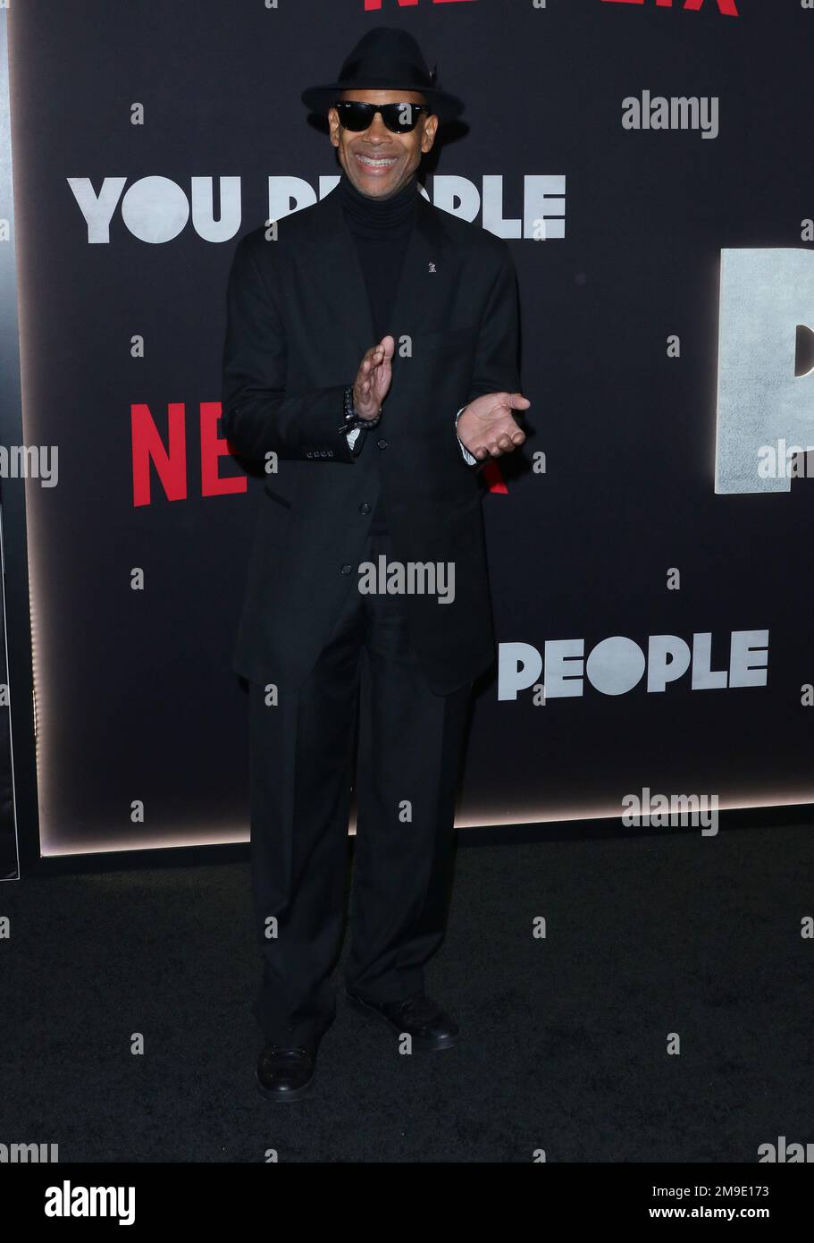 Jimmy Jam arrives at YOU PEOPLE Los Angeles Premiere held at The ...