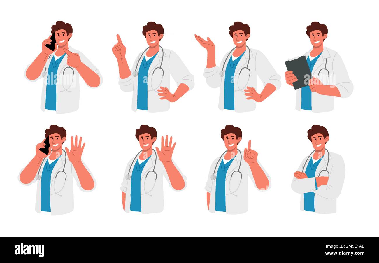 Clinician portrait Stock Vector Images - Alamy