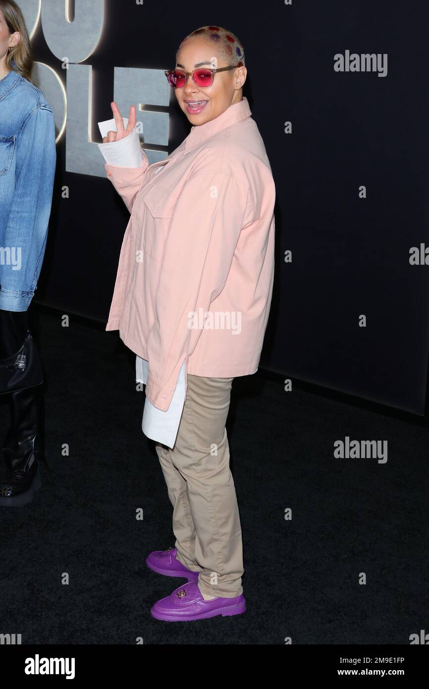 Raven Simone arrives at YOU PEOPLE Los Angeles Premiere held at The ...
