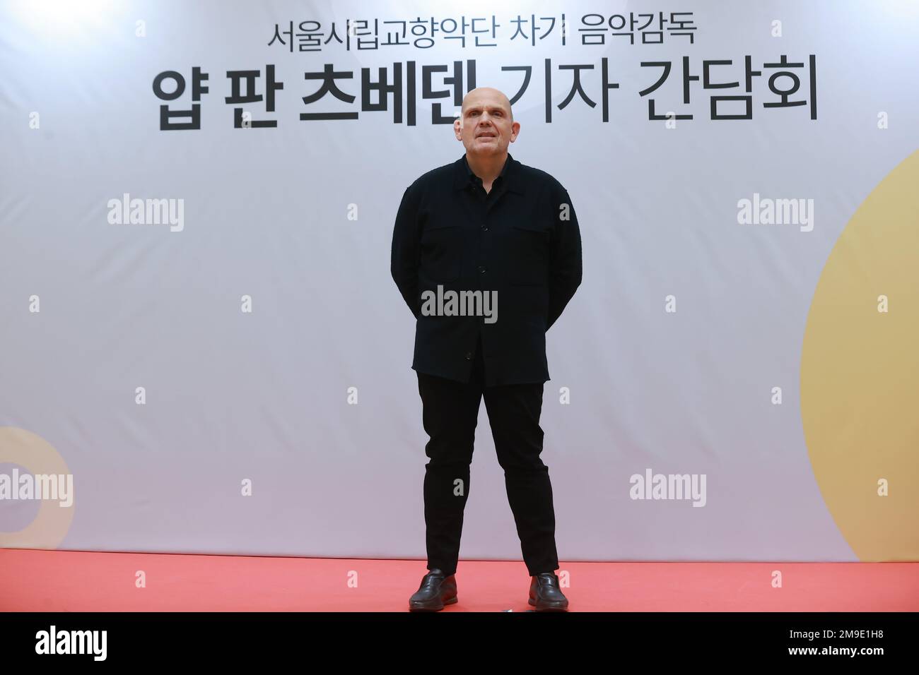 18th Jan, 2023. Seoul Philharmonic Orchestra's next music director Jaap ...