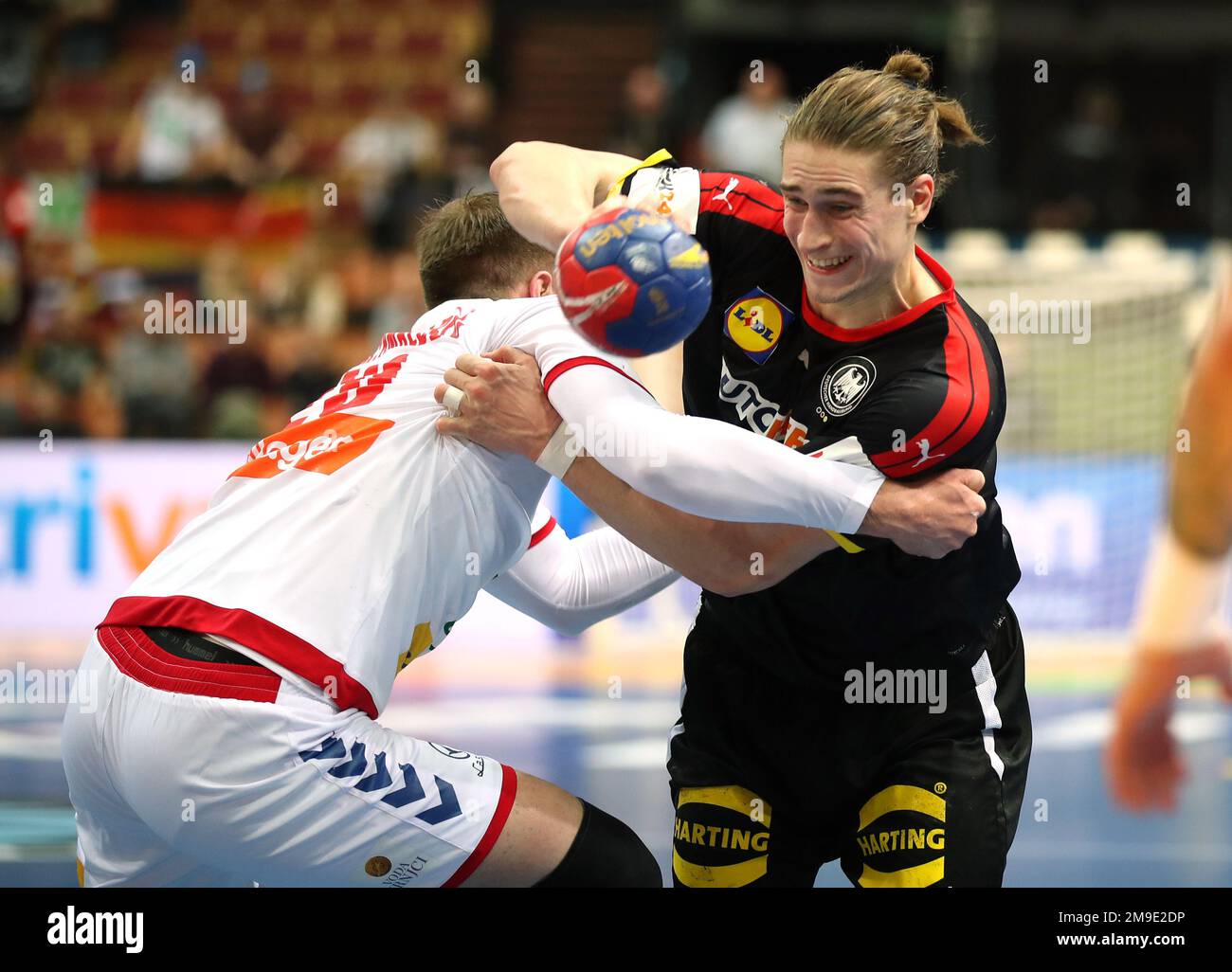 Juri Knorr of Germany Germany vs Serbia 28th IHF Men`s Handball World ...