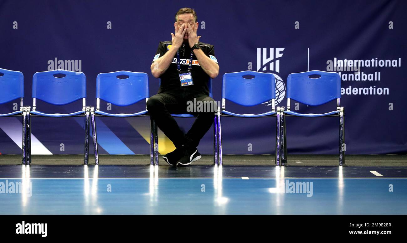 Alfred GISLASON DHB Bundestrainer head coach of Germany Germany vs ...