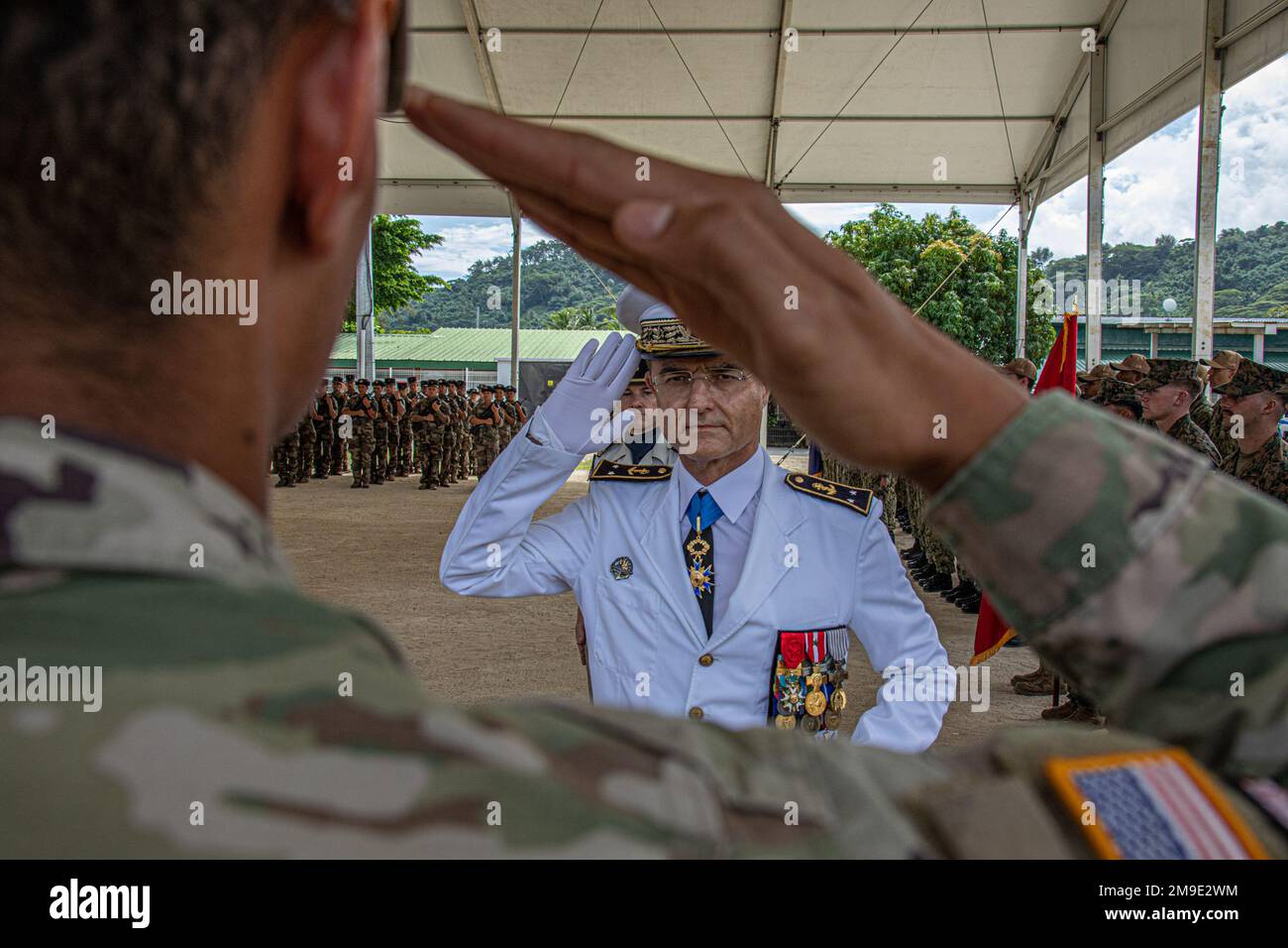 Rear Adm. Jean , Joint Commander of the Asia-Pacific and the armed ...