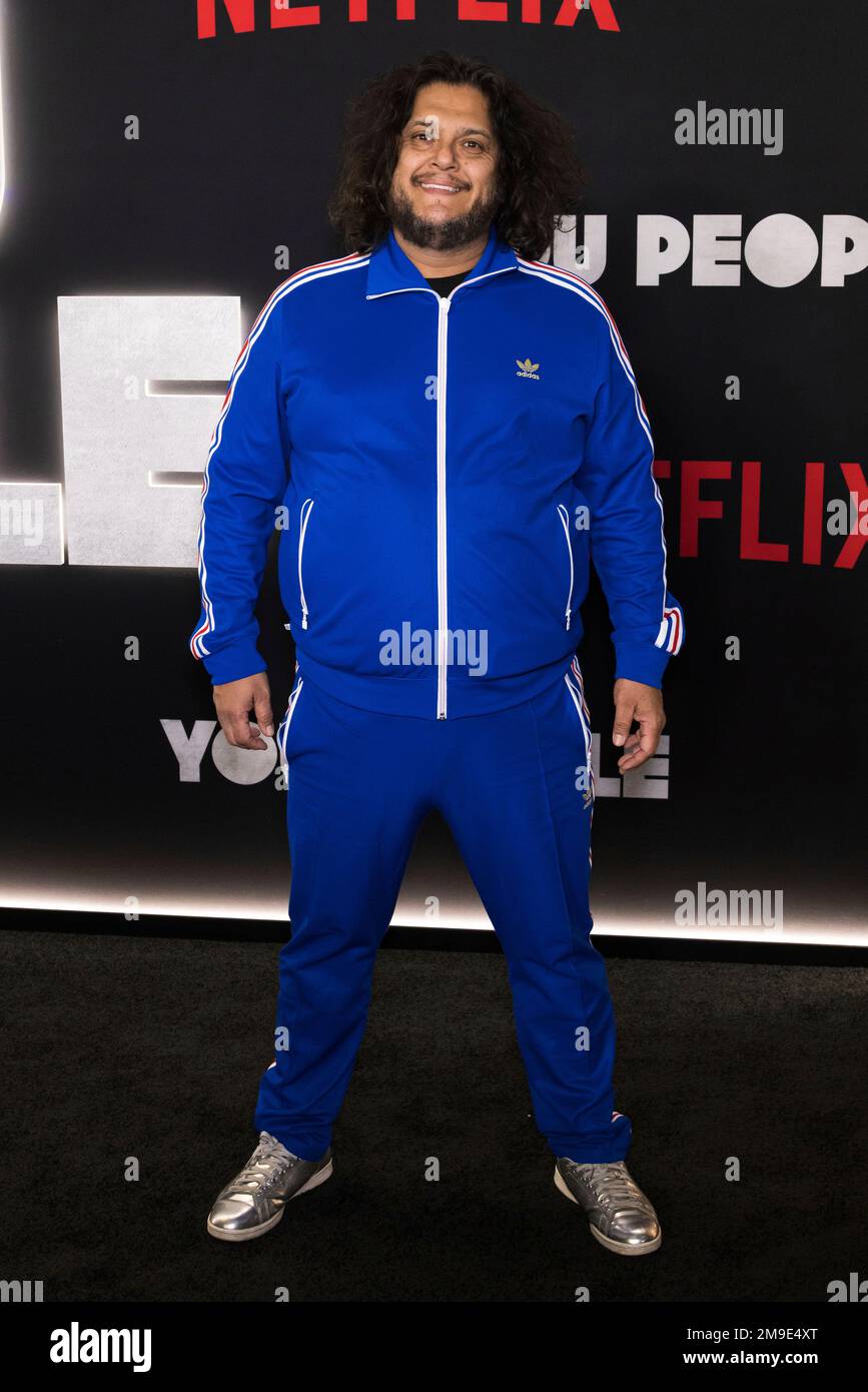 Felipe Esparza arrives at the premiere of Netflix's "You People" on ...