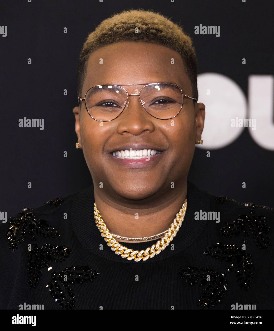 Sam Jay arrives at the premiere of Netflix's "You People" on Tuesday ...