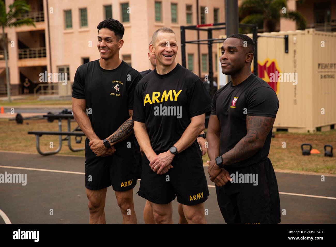 Sgt. Maj. of the Army Michael A. Grinston poses for a photo with ...