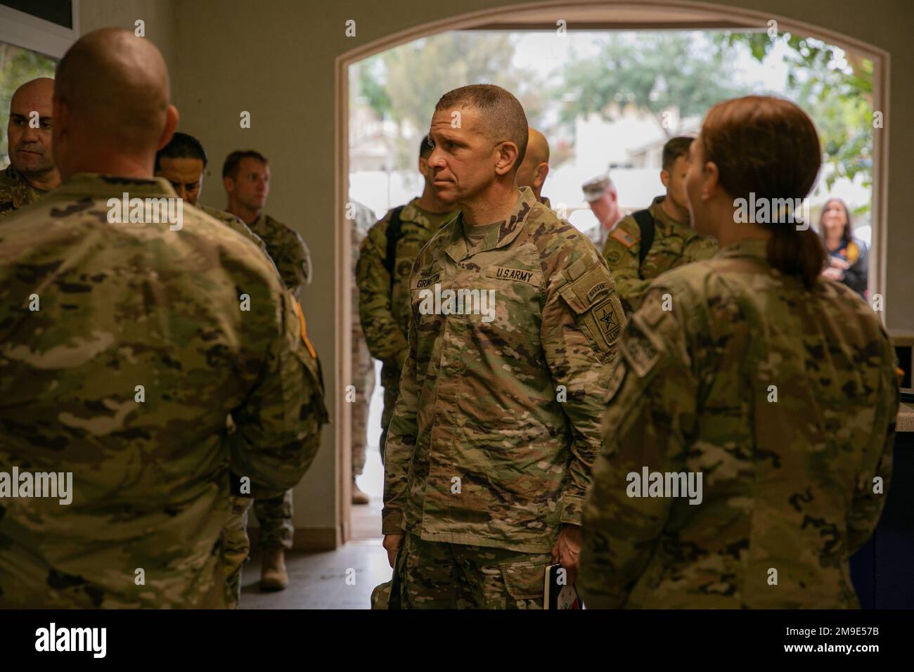 Sgt. Maj. of the Army Michael A. Grinston, and Soldiers from ...