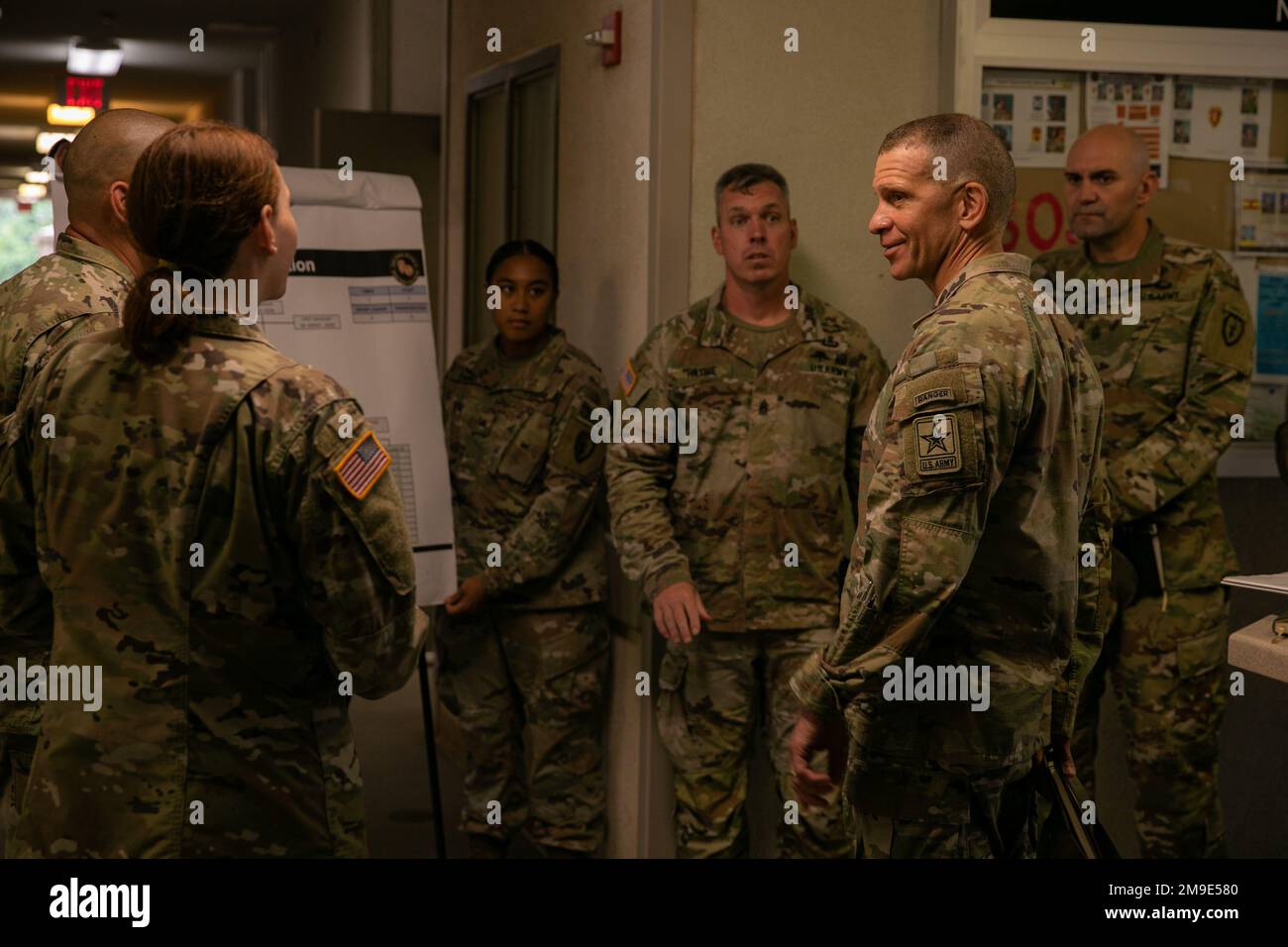 Sgt. Maj. of the Army Michael A. Grinston, and Soldiers from ...