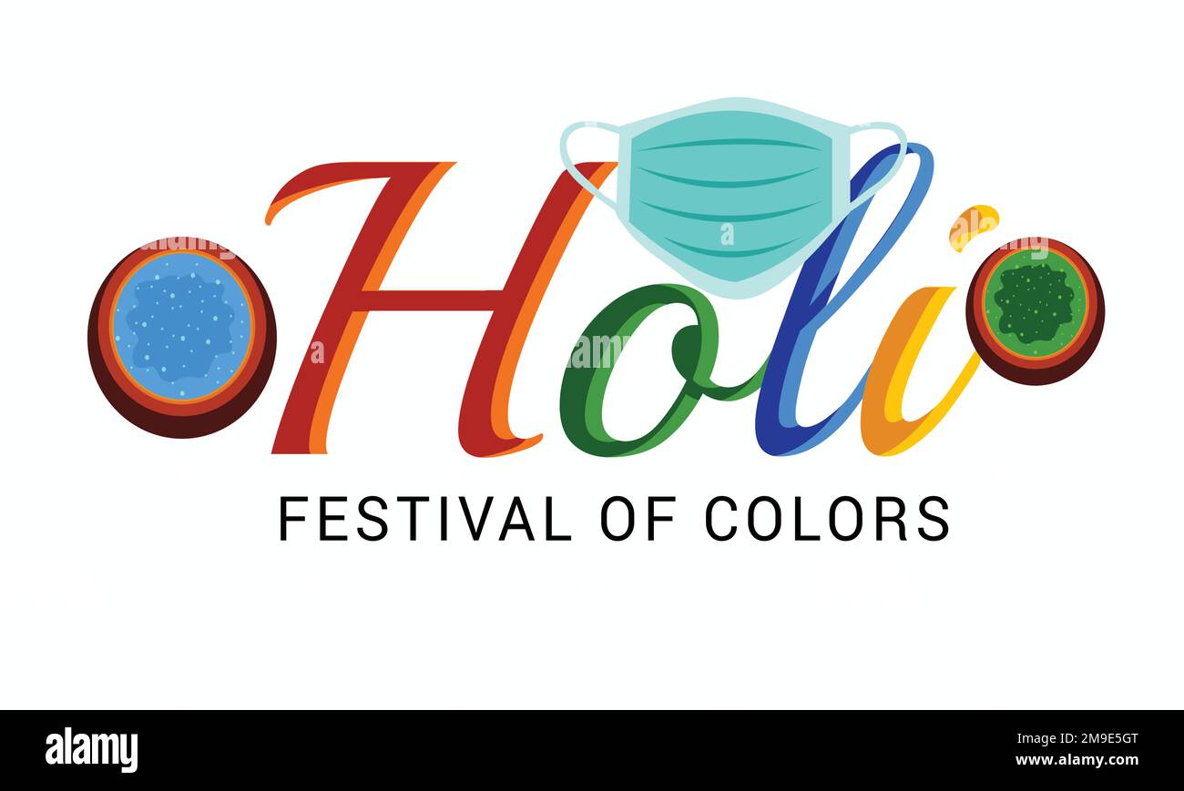 Holi festival colours vector art hi-res stock photography and images ...