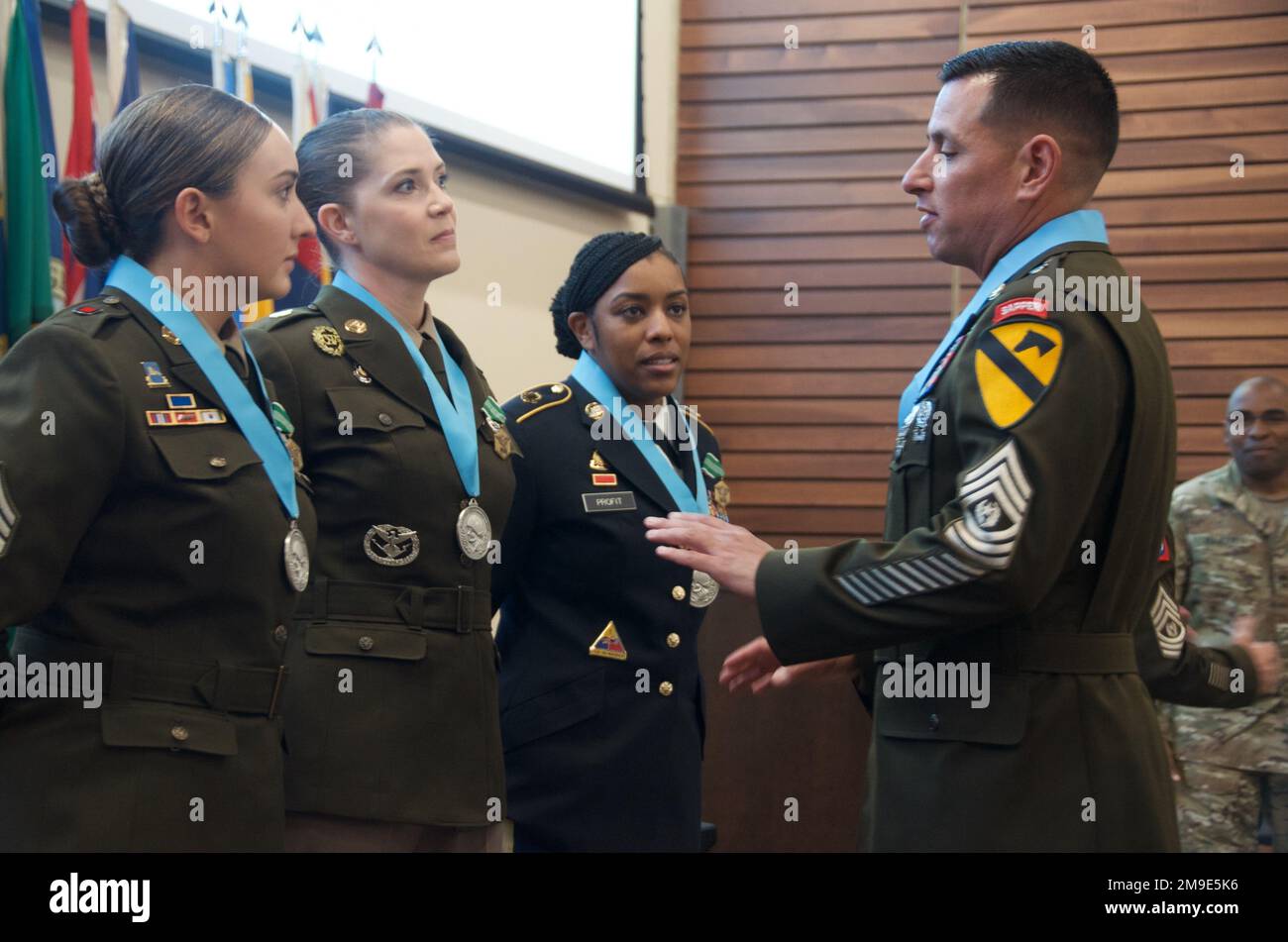 Command Sergeant Major Shade S. Munday, 1st Cavalry Division ...