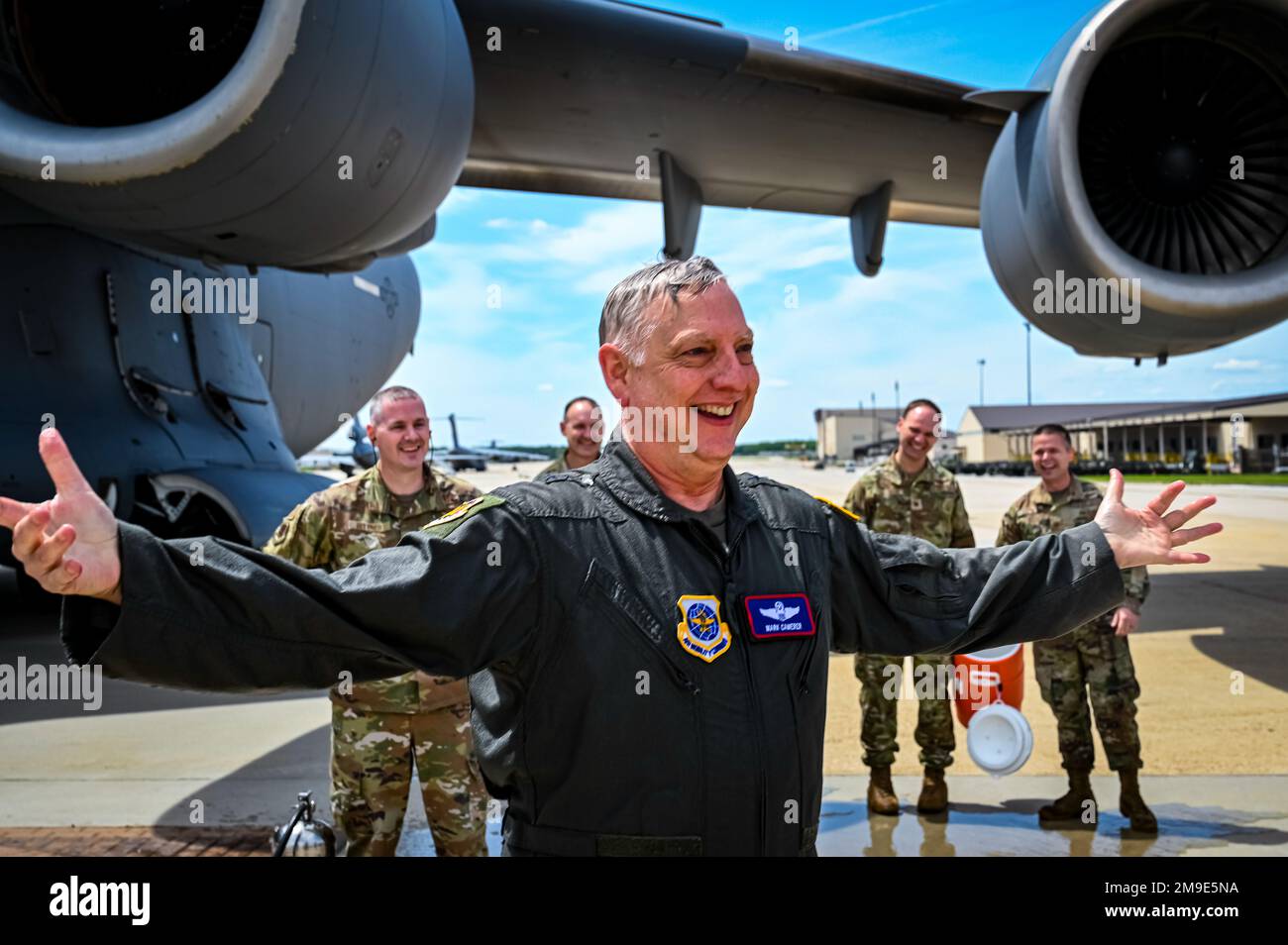 U.S. Air Force Maj. Gen. Mark Camerer, U.S. Air Force Expeditionary ...