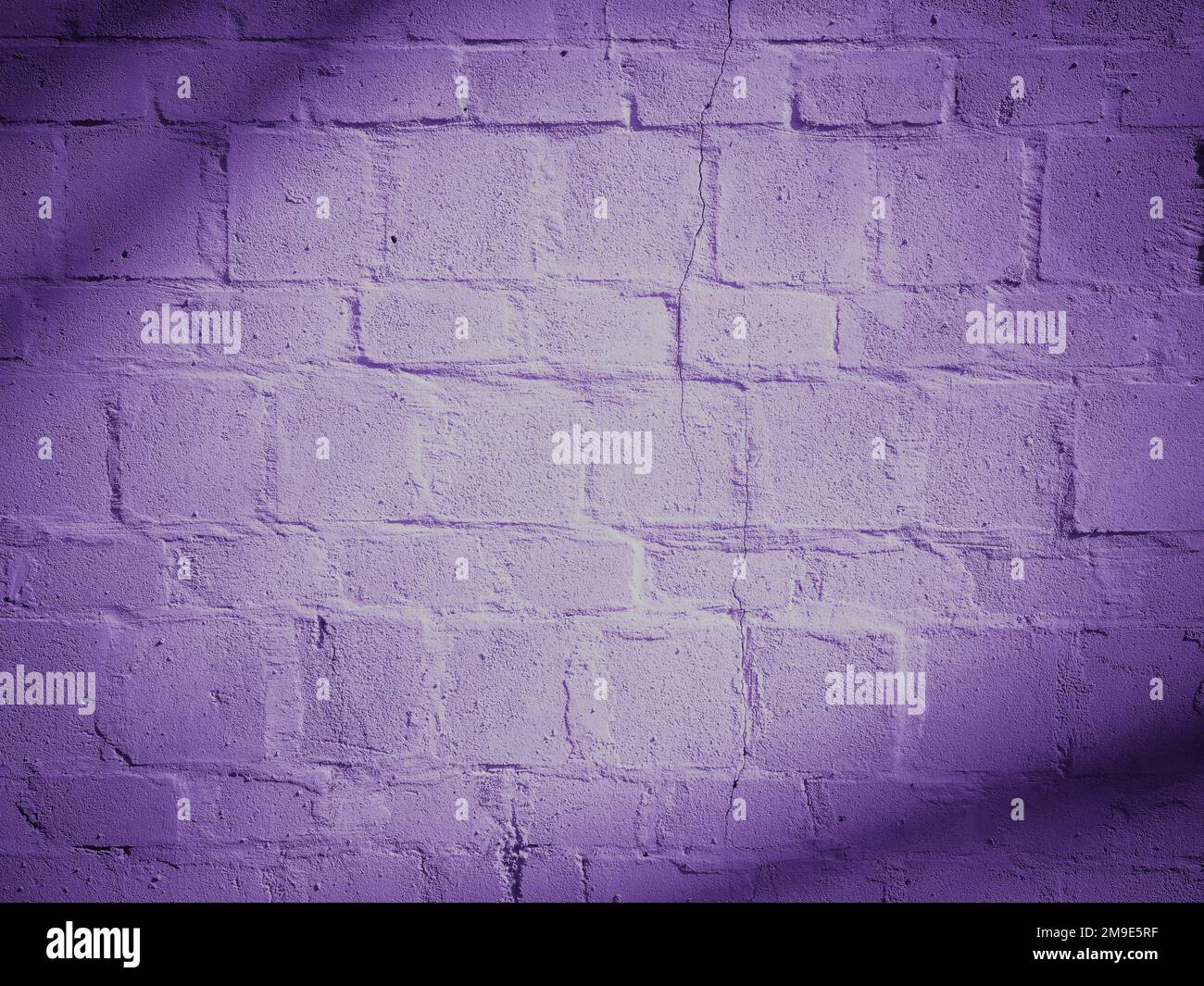Old stone violet and purple wall of brick horizontal grunge shadows ...