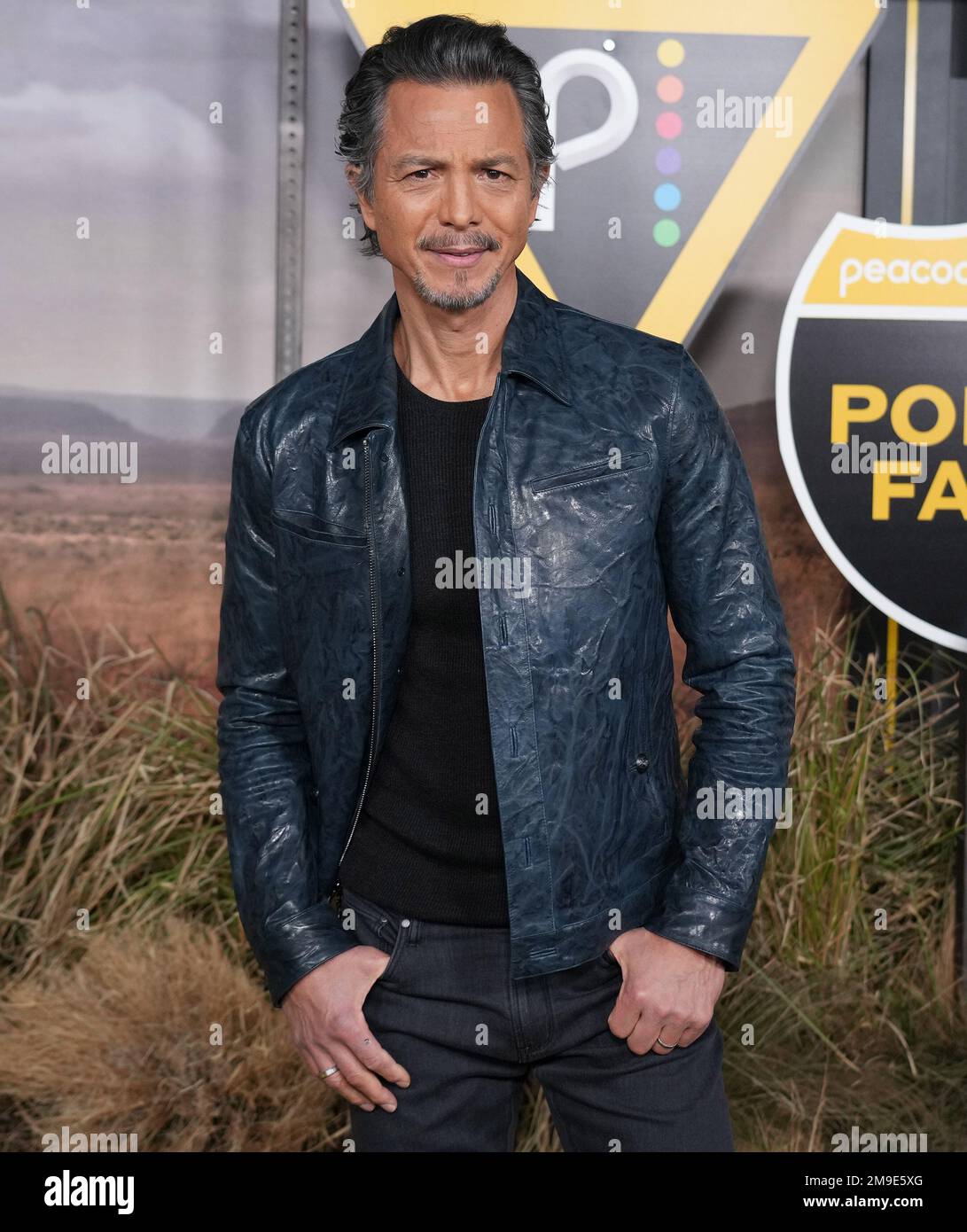 Los Angeles, USA. 17th Jan, 2023. Benjamin Bratt arrives at the Peacock''s POKER FACE Los ...