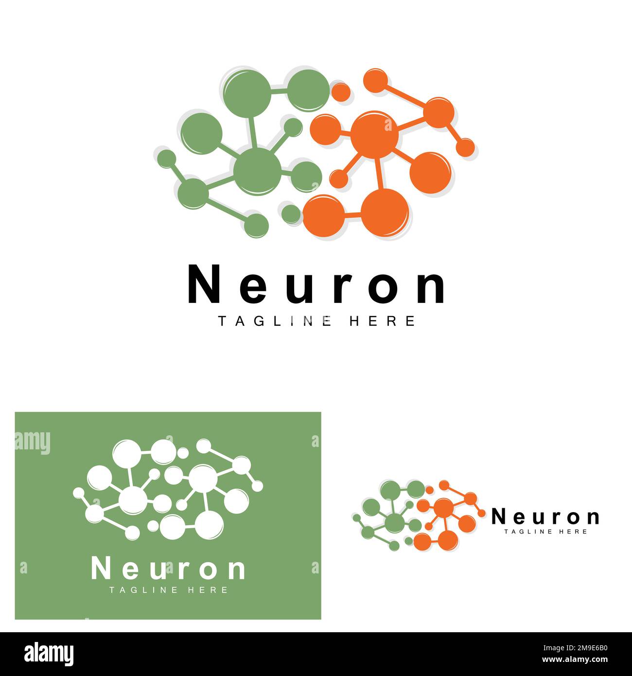 Nerve network human body Stock Vector Images - Alamy