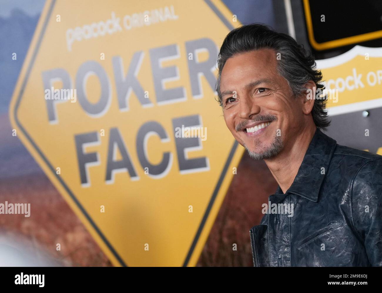 Benjamin Bratt arrives at the Peacock''s POKER FACE Los Angeles ...