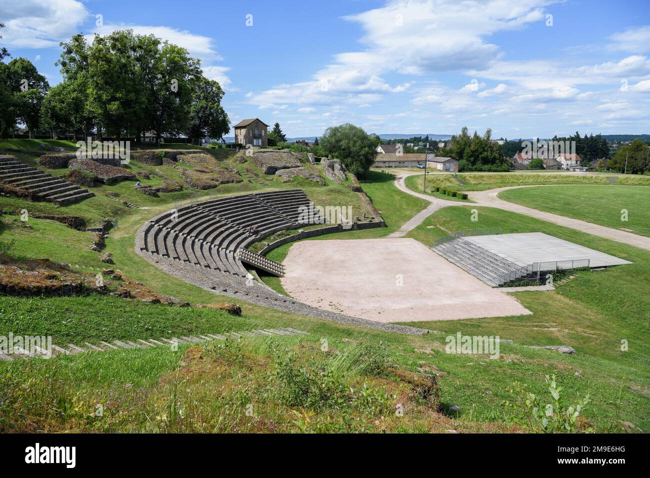 Roman amphitheatre, Autun, Departement Saone-et-Loire, Region Bourgogne ... Roman amphitheatre, Autun, Departement Saone-et-Loire, Region Bourgogne ...