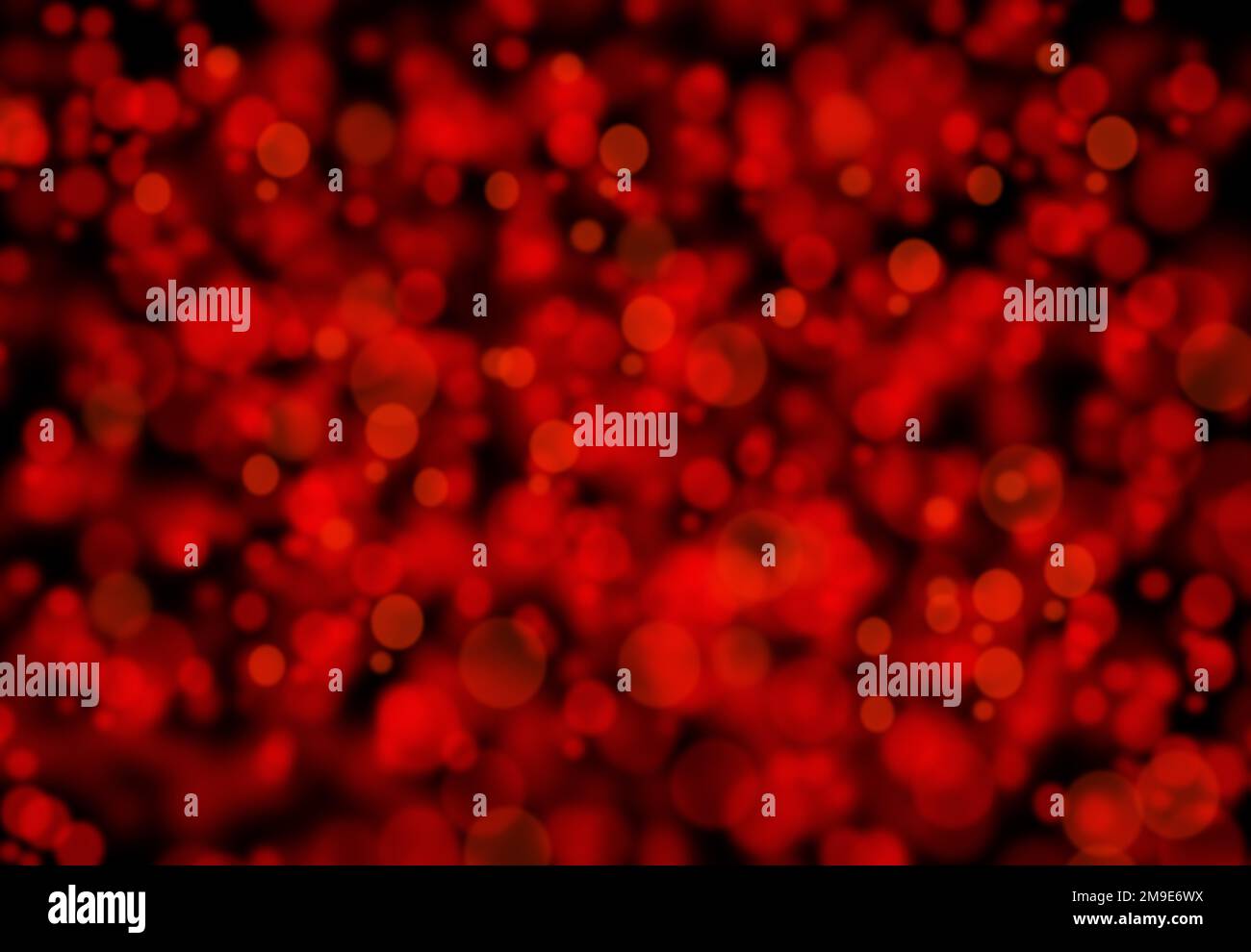 Abstract red bokeh background Stock Photo - Alamy