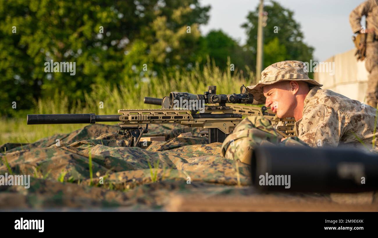 Lance Cpl. Jake Gill, a Reserve Marine and field radio operator ...