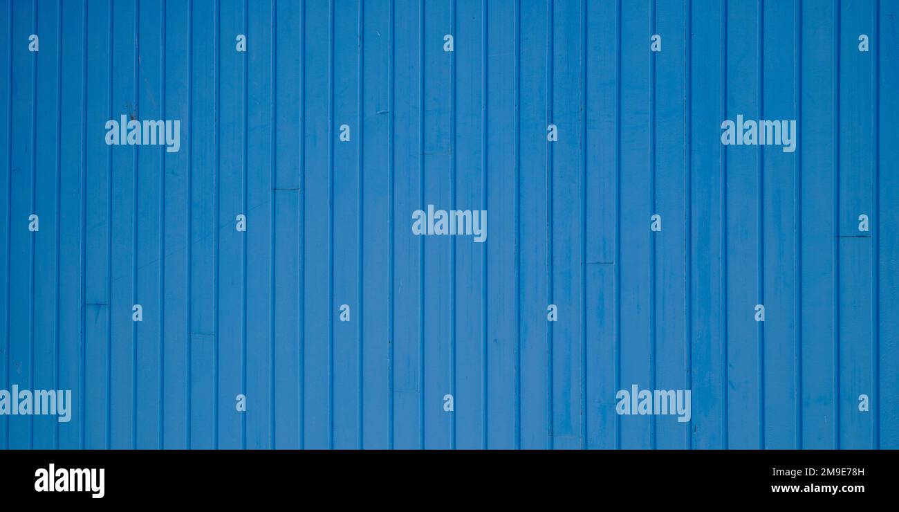 blue large plank wall fence wood texture facade line wooden background ...