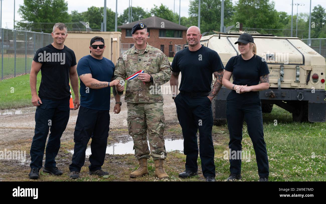 U.S. Air Force Lt. Col. Brian Fitzpatrick, 375th Security Forces ...