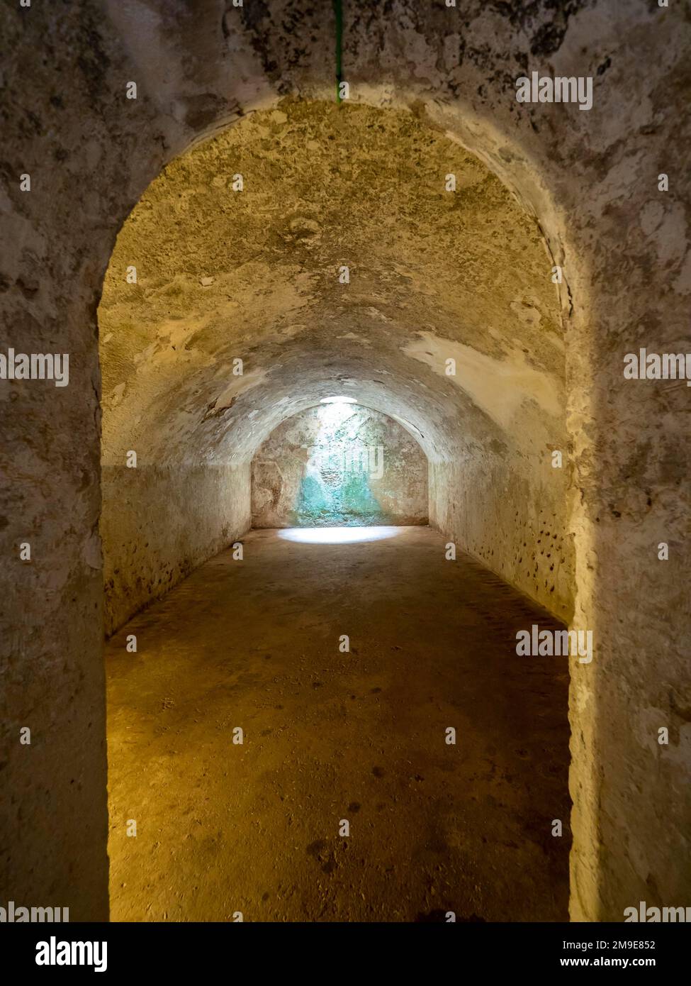 Spain, Balearic Islands, Menorca, Mahon, Mao, Fortaleza de la Mola, La ...